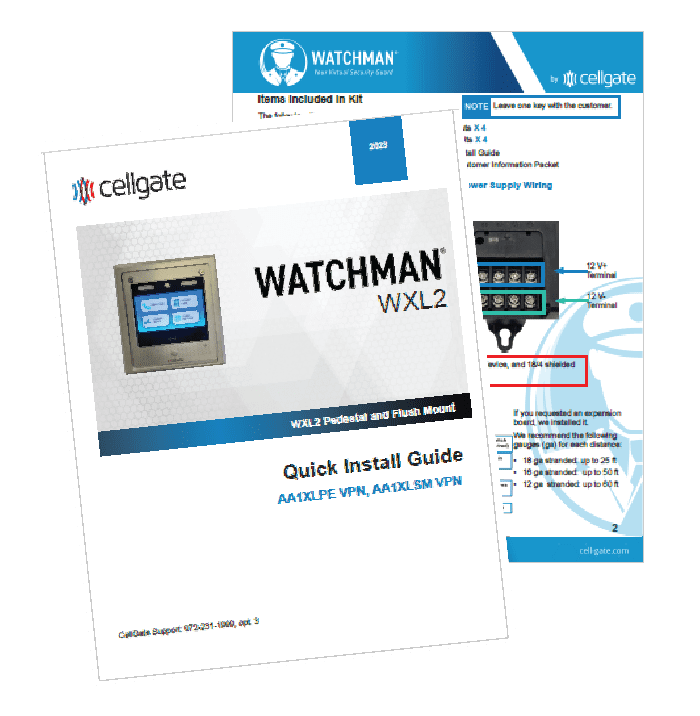Dealer Resources: Watchman Products | CellGate